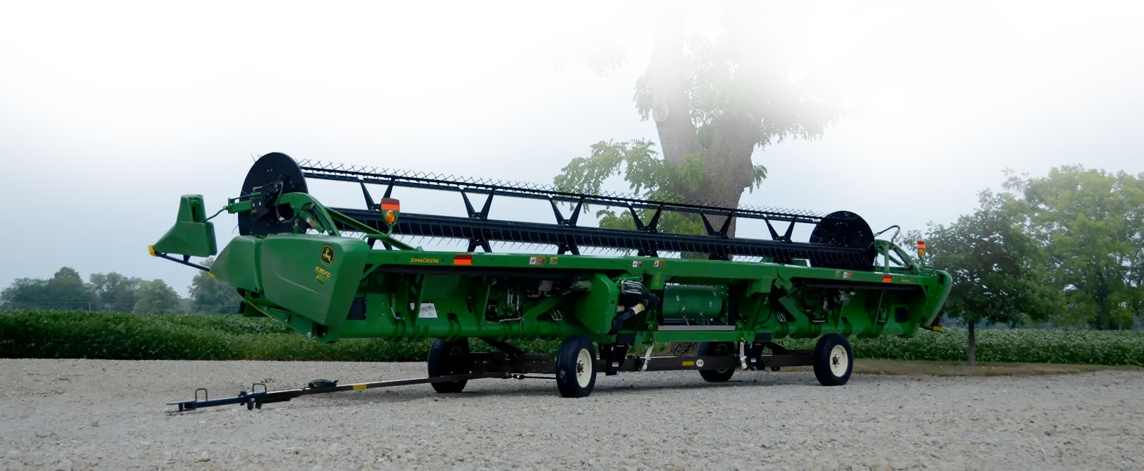 4-Wheel Steer Header Transports - J&M Manufacturing